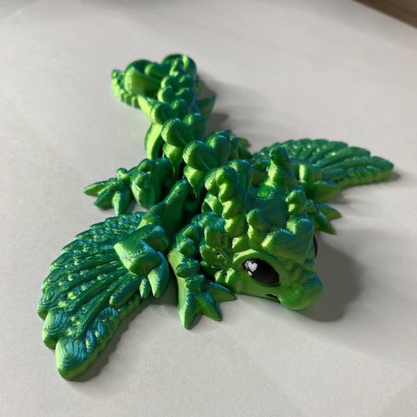 Tiny Heart Dragon, Cinderwing3d, STL File for 3D Printing, STL Print ...