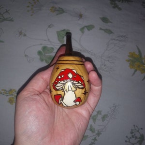 Rowan Ogham Wooden Pipe for Smoking / Tobacco Sherlock Pipe / | Etsy