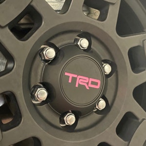 Fits 2016-2023 Tacoma TRD Sport Wheel Center Cap Customization - Etsy