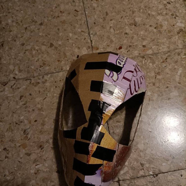 Buy Andrew Spidey Easy Faceshell Mask for Cosplay PDF Template - A4 ...