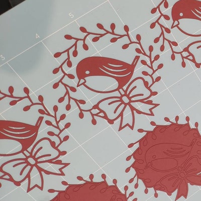 Christmas Robin Paper Cut Svg / Dxf / Eps / Files and Pdf / - Etsy