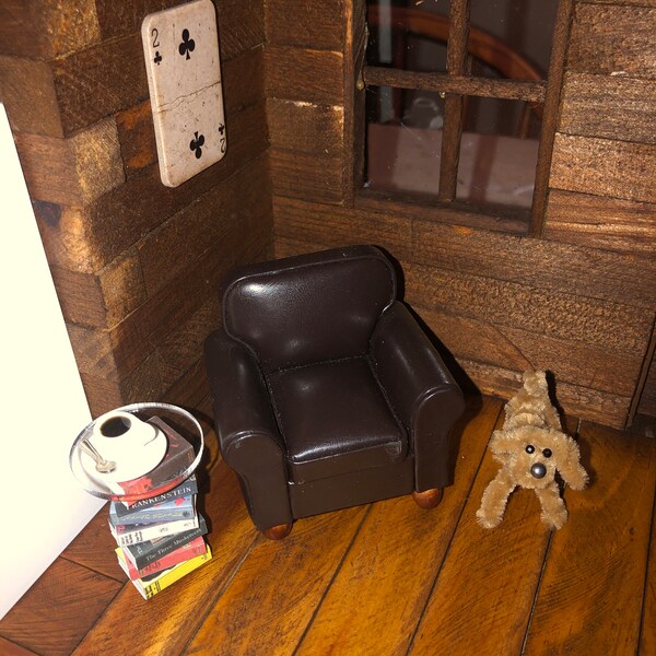 Miniature Stack of Books as a Side Table With or Without a Miniature ...