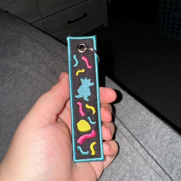 Twenty One Pilots SAI Icy Tour Ned Confetti Flight Tag Keychain, Jet ...