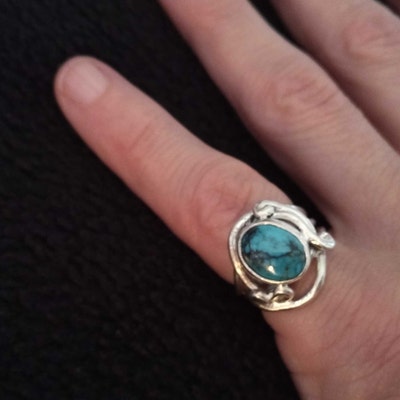 Scarab Ring, Beetle Ring, Statement Ring, Insect Ring, Cast Sterling ...