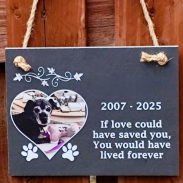 British Wildlife Natural Slate House Sign Name Number 30cm X 20cm ...