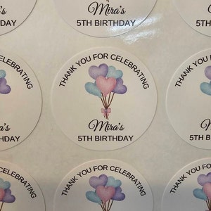 Custom Happy Valentine's Day Stickers, Personalized Valentines Day ...