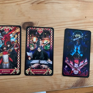 Persona 5 Custom Tarot Cards - Etsy