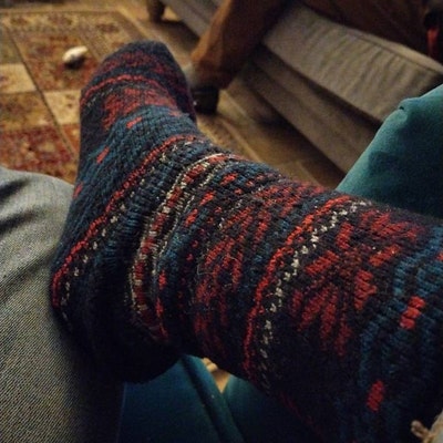 2 Pack Norwegian Socks , Natural Merino Wool, Lambs Wool & Cotton Socks ...