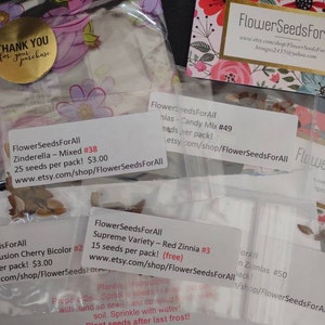 Zinnia Seeds Pepito Mix dwarf 264 - Etsy