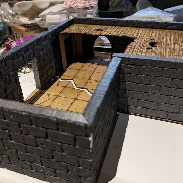 Miniature Window Frames With 'leaded' Effect. Wargames Scenery, Terrain ...