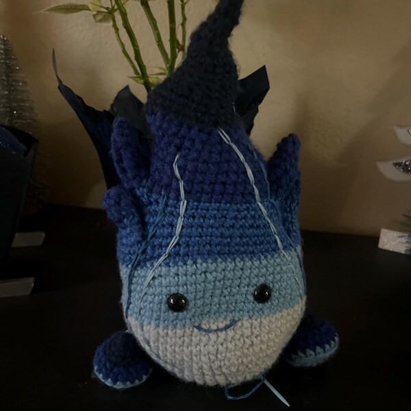 Fire Sprite Crochet Pattern: Amigurumi Flame Toy (PDF Tutorial) - Etsy
