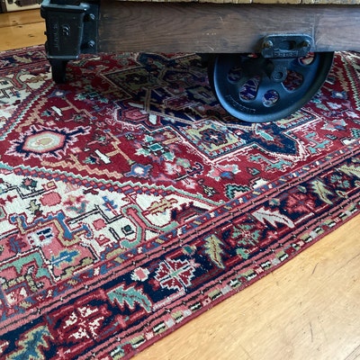 Old Rug.7.x.10 Ft.vintage Turkish Rug.boho Decor Rug.overdyed Area Rug ...