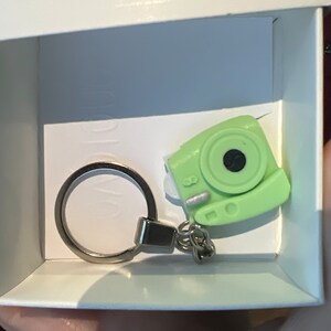 Mini Camera Keychain and Your Own Personalized Photo. Camera Keychain ...