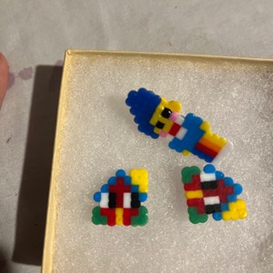 Kinger Perler Keychain, the Amazing Digital Circus Kandi Accessory - Etsy