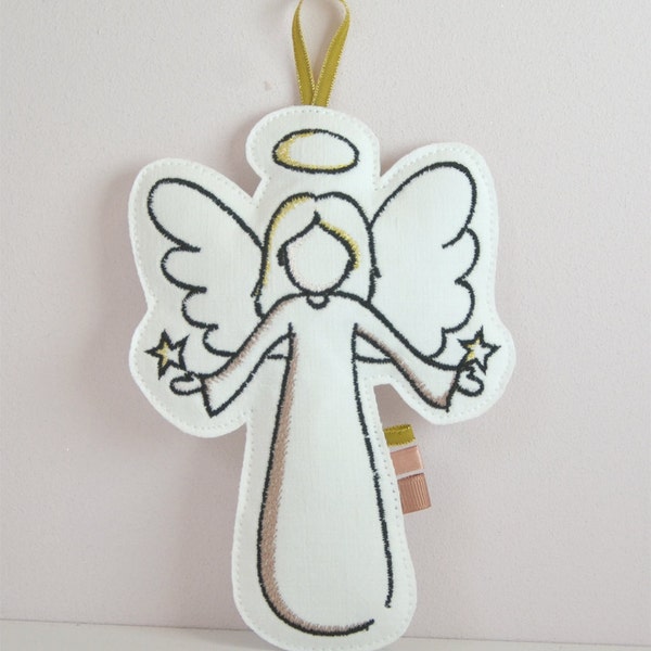 Little Angel Embroidery Design, Instant Download - Etsy