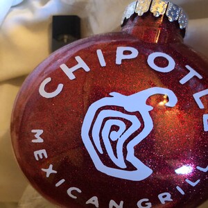 Chipotle Inspired Christmas Ornament, Novelty Chipotle Inspired ...