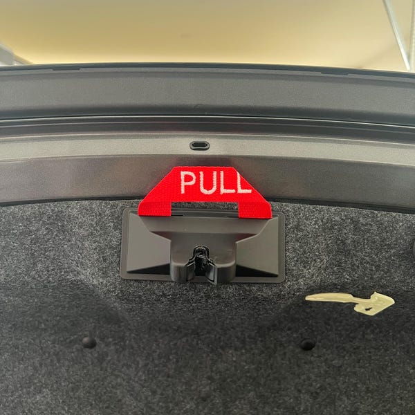 2015+ Mustang DIY - Trunk Pull Tab Only - Etsy