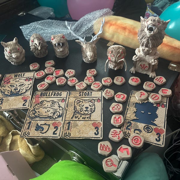 Inscryption - Animal Tribe Totems - Combo - Etsy