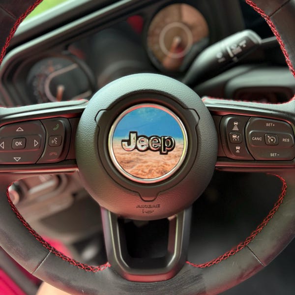 Honey Bee Steering Wheel Overlay Decal • Compatible With Jeep Models - Etsy