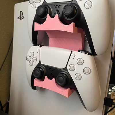 Playstation 5 Dual Controller Holder Clip Works With PS5 Slim and Full ...