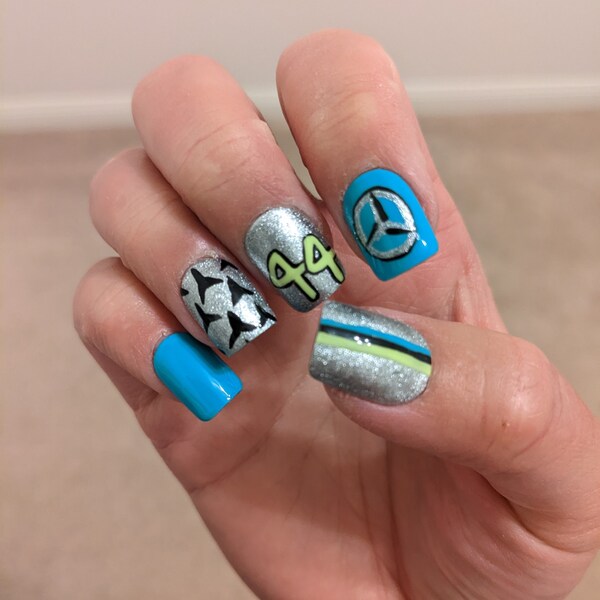 Ultimate F1 Inspired Nails - Etsy