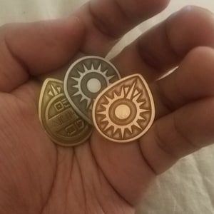 SOLID METAL Jedi Temple Guard Keys Cosplay Star Wars the Clone | Etsy