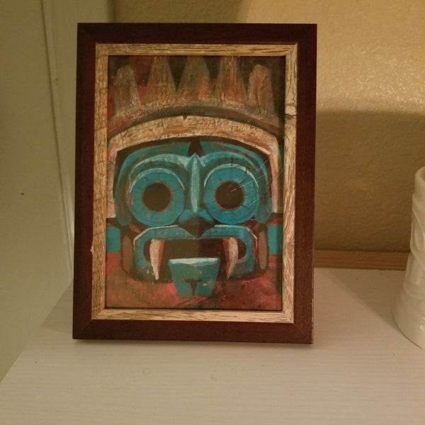 Mexican Chicano Art Poster From My Original Acrylic Painting Called ...