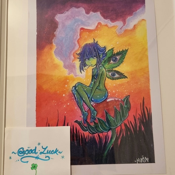 Weed Fairy prints - Etsy