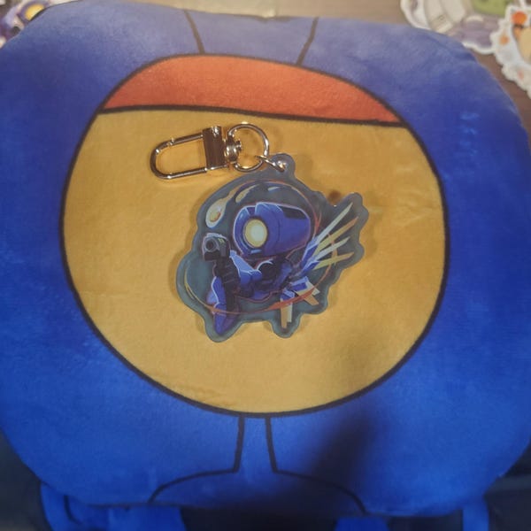 ULTRAKILL V1 Acrylic Keychain: Ultrakill Charm, Backpack Decor, Video ...