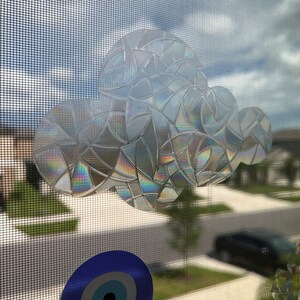 Cloud Window Cling Sun Catcher Decals Rainbow Maker Sets - Etsy