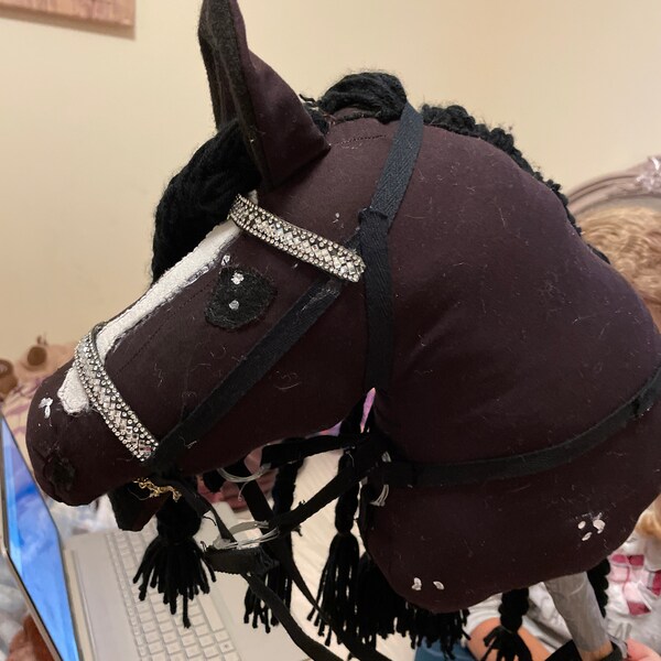 Hobby Horse Sewing Pattern With Tutorial, PDF Download, DIY Stick Horse ...