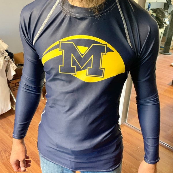 Custom Rash Guard Adult and Kids - Bjj/mma/surfing - Brazilian Jiu ...