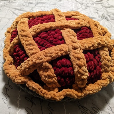 Pie Crochet Pattern, Food Crochet Pattern, Crochet Strawberry Pattern ...