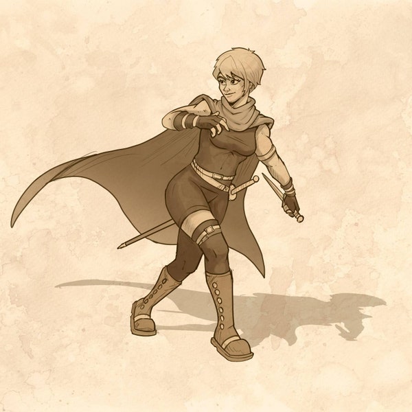 Custom RPG Character Design, Dnd Character Commissions, Digital ...