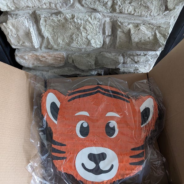 Handmade Cute Tiger Pinata - Etsy
