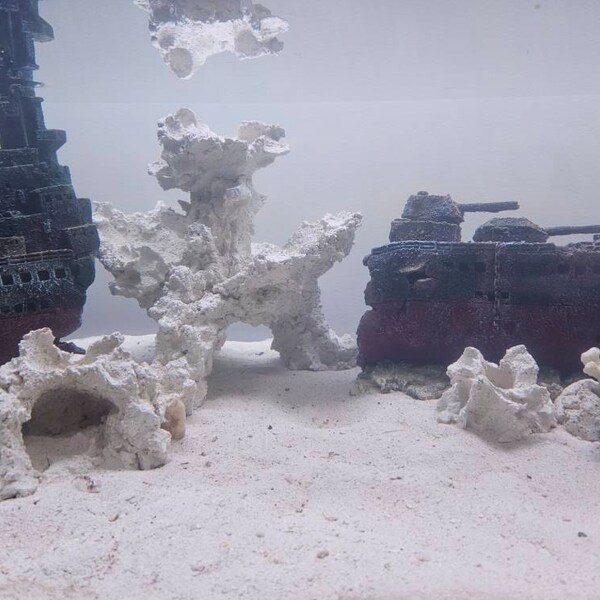 Plateau Column Reef Ceramic 30 Cm Seawater Aquarium Decoration - Etsy