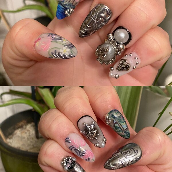 Knight in Shining Armor Press on Nails - Etsy