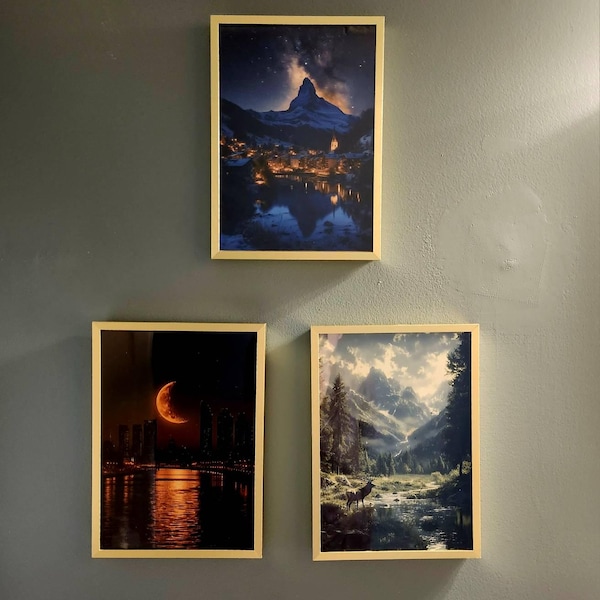 Set of 3 Posters | SJM Universe Inspired | ACOTAR | Digitaldownload ...