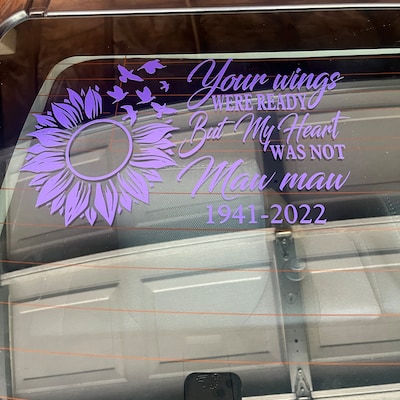 Custom in Loving Memory RIP Forever in My Heart Spanish Vinyl - Etsy