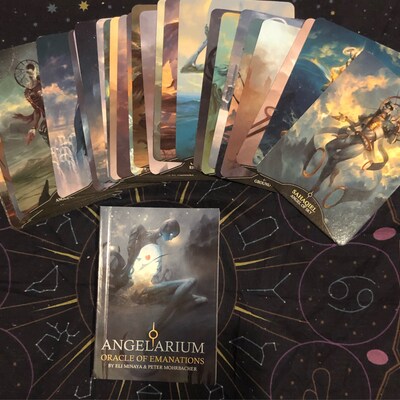 Angelarium Oracle of Emanations Cards Set Tarot Card Deck - Etsy