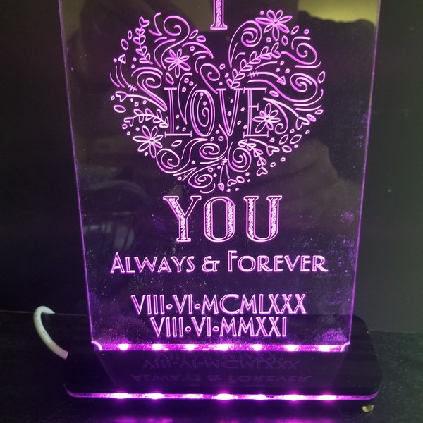 Acrylic Led Base Light Support, Customized 3D Night Light Base LED ...