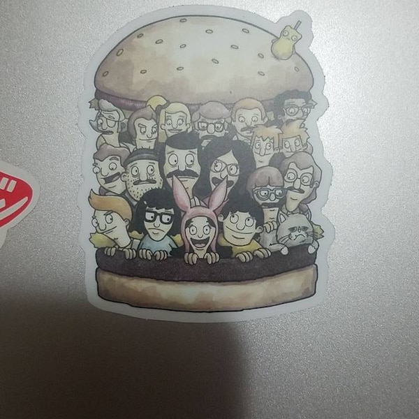 Bob's Burgers 3 Inch Vinyl Sticker - Etsy