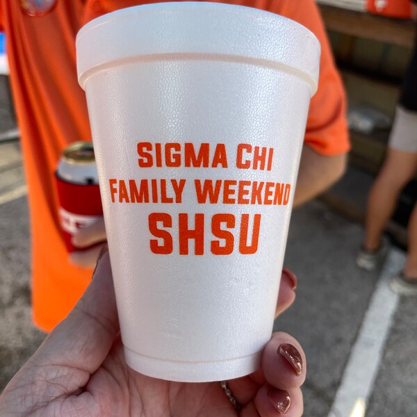 Custom Printed Styrofoam Cups, Foam Cups, Personalized Party Cups ...