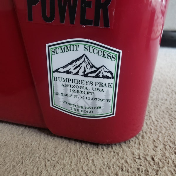 Ruth Mountain Summit Success Sticker, Mountain Sticker, Car Decal ...