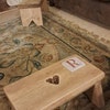 Handmade Rustic Wooden Children's Stool | Heart Carving, Kids Furniture ...