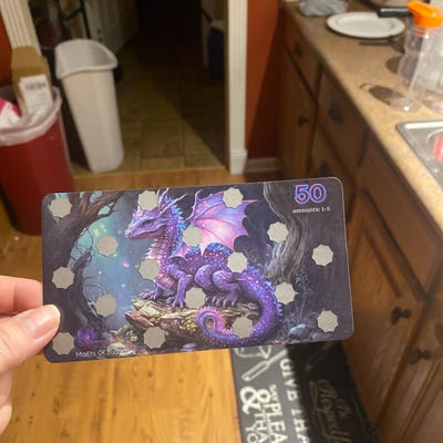 A6 Money Saving Scratcher - Etsy