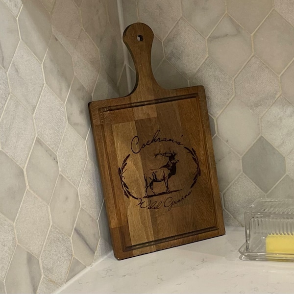 Custom Logo Board, Logo Cutting Board, Engraved Logo Board, Custom ...