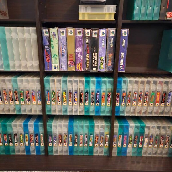 Atari Jaguar Sticker End Labels Set (for All 185 Custom Cartridge Game ...