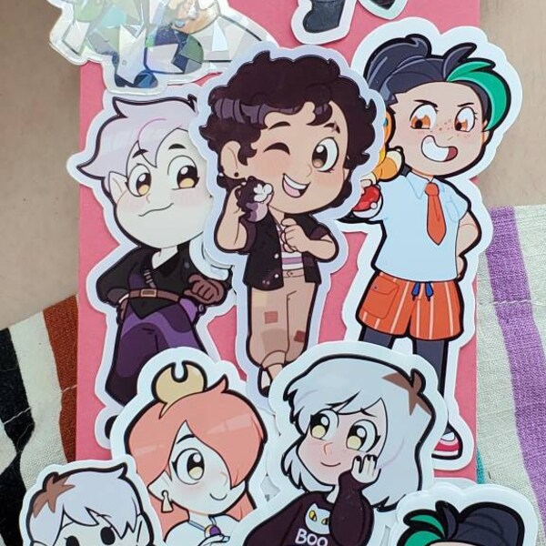 Epilogue Hexsquad Stickers — the Owl House Finale / SPOILERS - Etsy