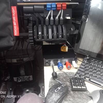 Cessna Throttle Quadrant TPM Prop Mixture Flaps Trim Controller for ...